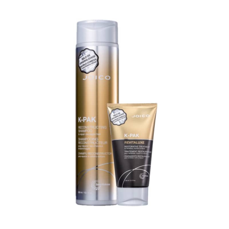 Kit Joico K-Pak Shampoo e Máscara Revitaluxe (2 produtos)