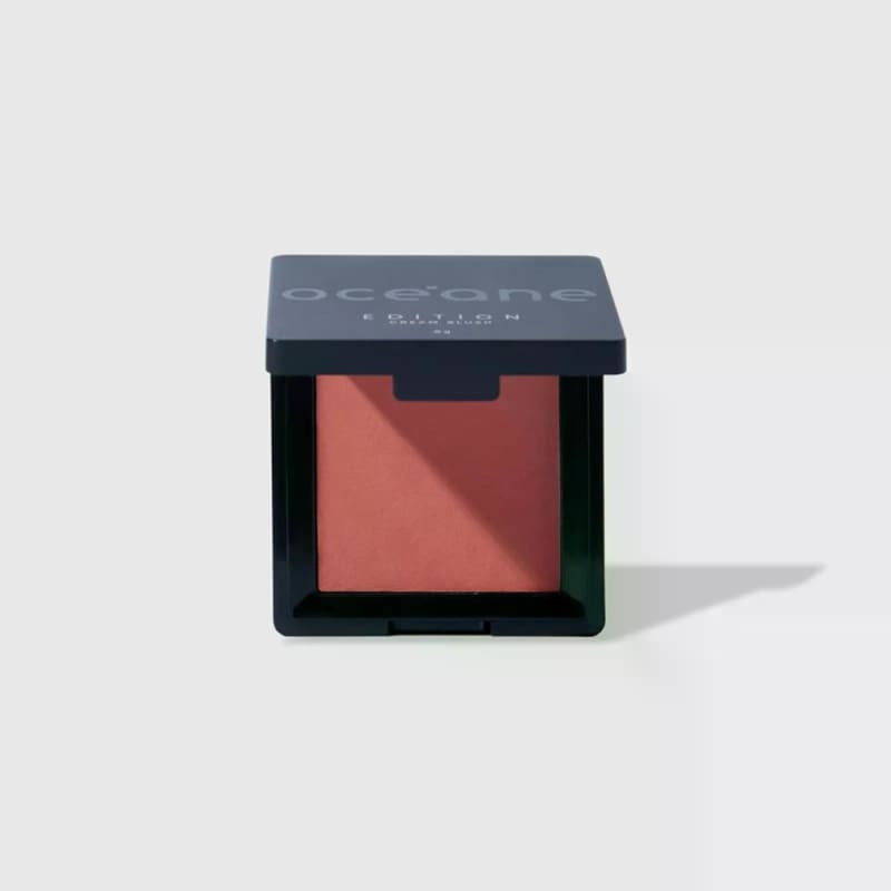 Kit Océane Pó Solto Translúcido 13g, Cream Blush Caramelo 6g