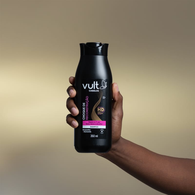 Shampoo Vult Cabelos Choque de Reconstrução 350ml | VULT