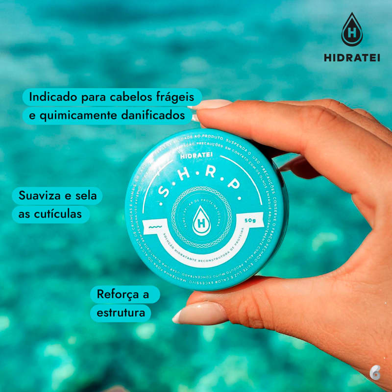 Creme Hidratante Capilar Hidratei SHRP | Beleza na Web