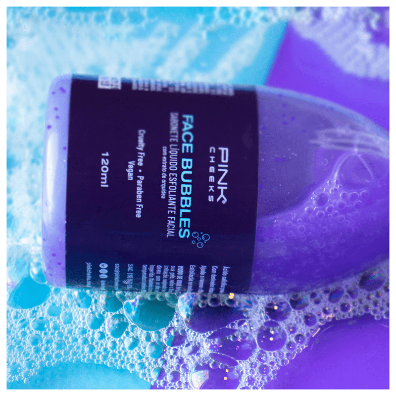 Esfoliante Pink Cheeks Bubbles Face | Beleza na Web