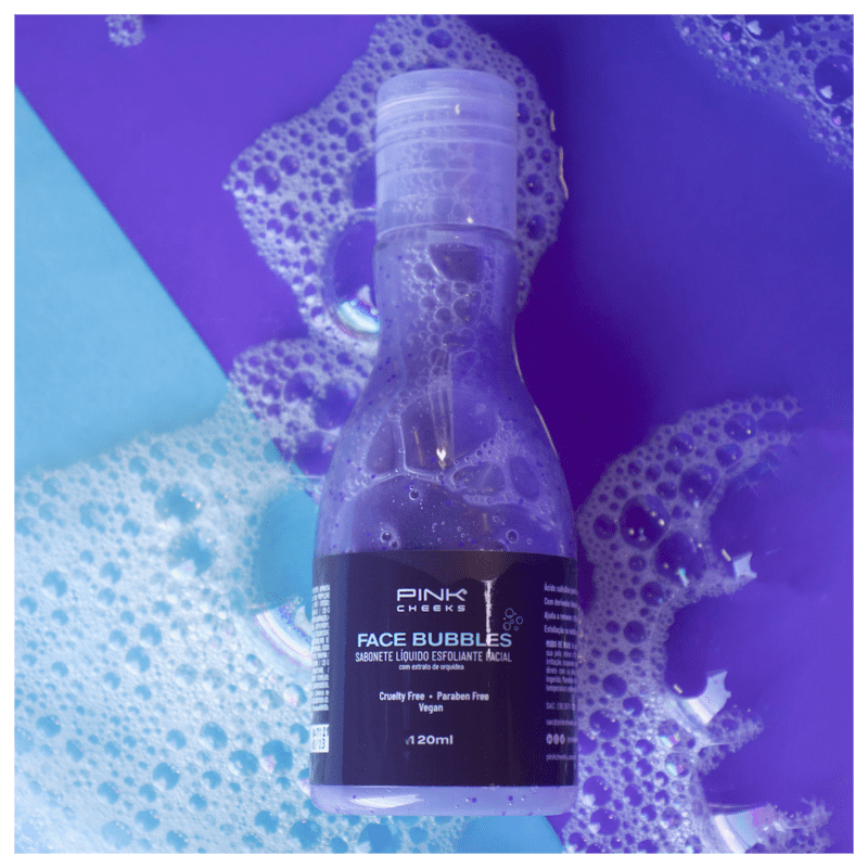 Esfoliante Pink Cheeks Bubbles Face | Beleza na Web