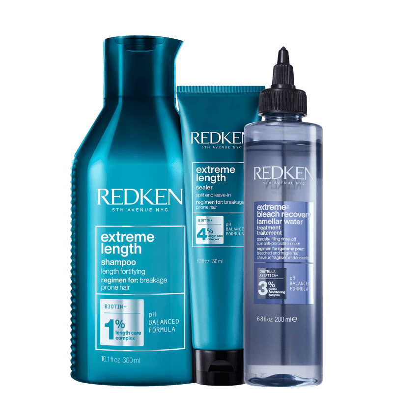 Kit Redken Extreme Cabelos Longos & Loiros | Beleza na Web