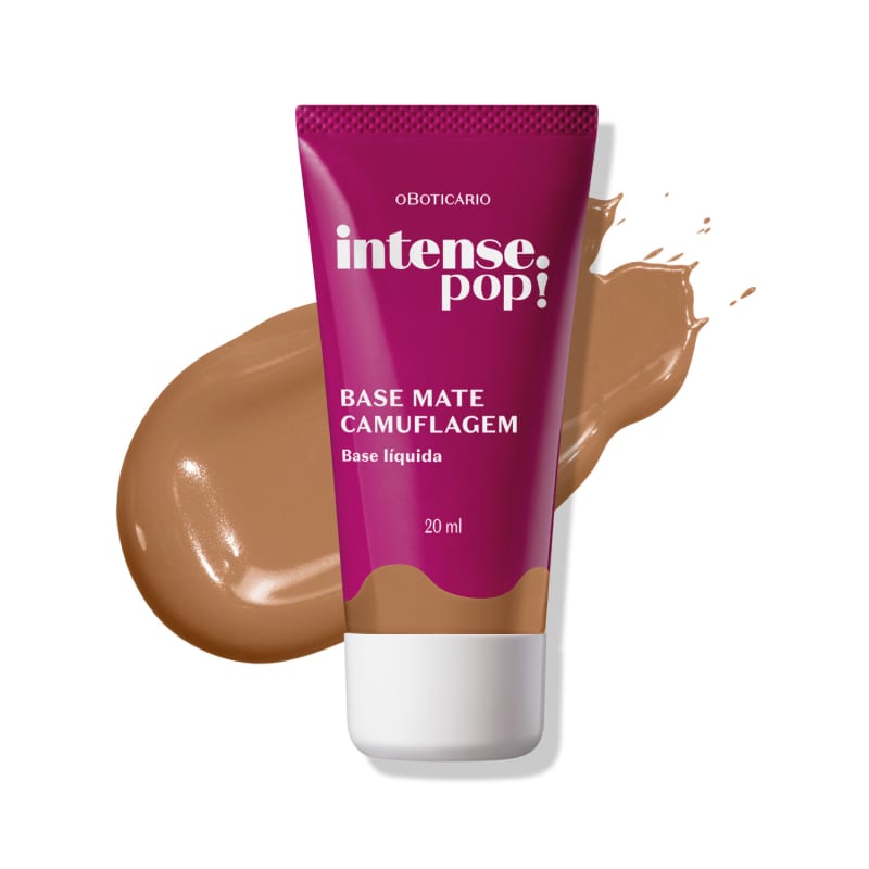 Base Mate Camuflagem Intense Pop! Boticário | Beleza na Web