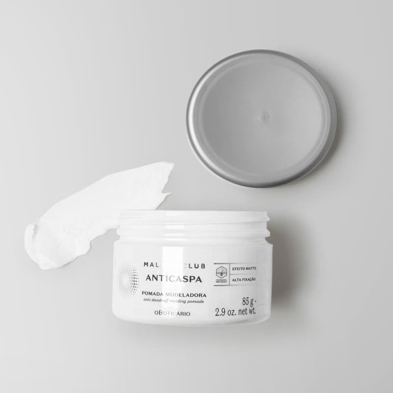 Pomada Modeladora Anticaspa Malbec Club 85g | O Boticário