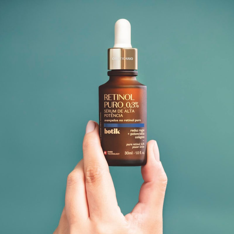 Sérum Facial de Alta Potência Botik Retinol Puro 30ml | O Boticário Sérum Facial de Alta Potência Botik Retinol Puro 30ml | O Boticário