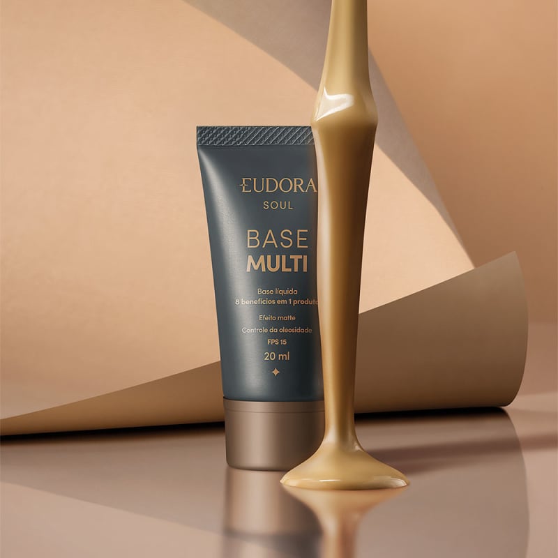 Base Multi 8 em 1 Cor 25 Eudora Soul 20ml | Eudora