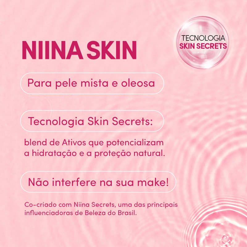 Hidratante Labial - Máscara Noturna Niina Skin | Eudora