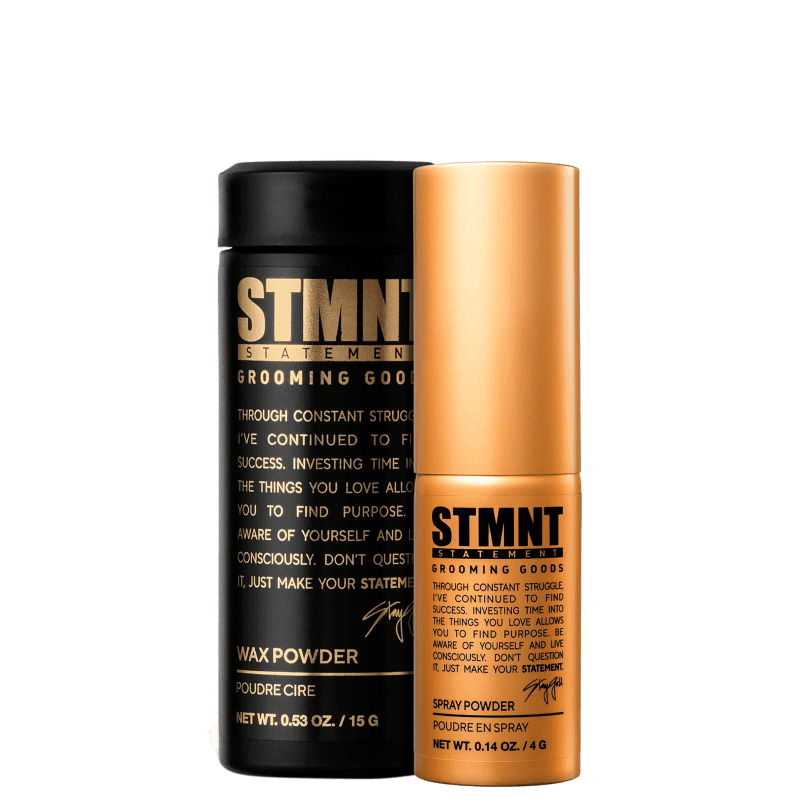 Kit STMNT Grooming Goods Spray & Wax Powder | Beleza na Web