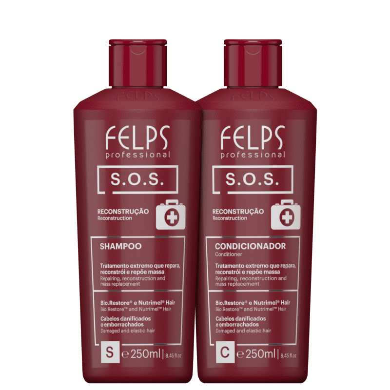 Kit Felps Professional S.O.S. Reconstrução | Beleza na Web