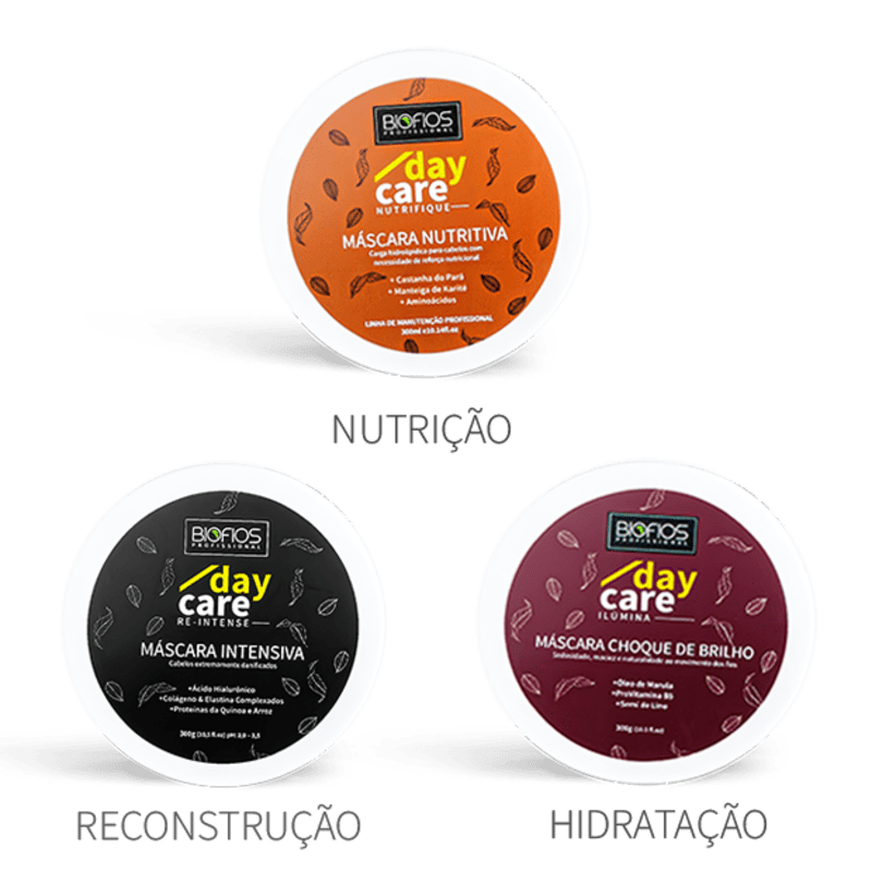 Kit Cronograma Capilar DayCare | Beleza na Web