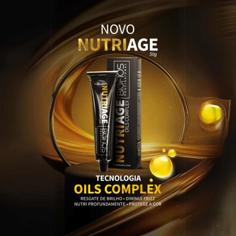 Kit Máscara Nutriage 50g + Midas Oils Complex 120ml - Biofios