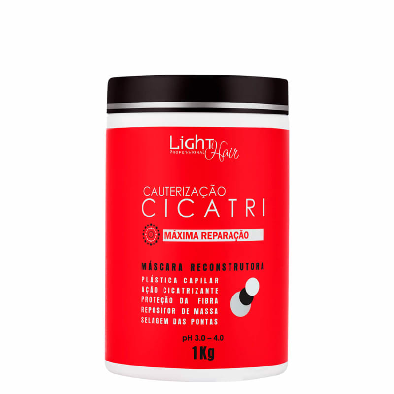 Máscara Light Hair Professional Cauterização Cicatri | Beleza na Web