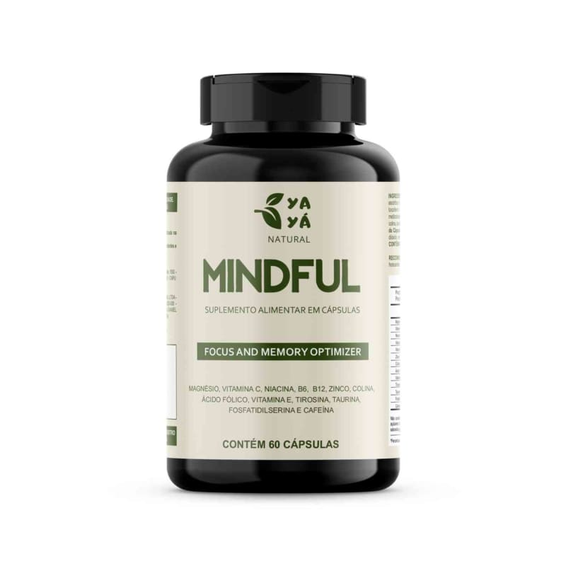 Suplemento Alimentar Yayá Natural Mindful | Beleza na Web