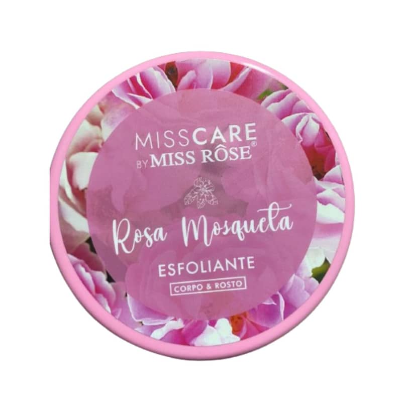 Esfoliante Corpo e Rosto de Rosa Mosqueta MissCare by Miss Rose 280g