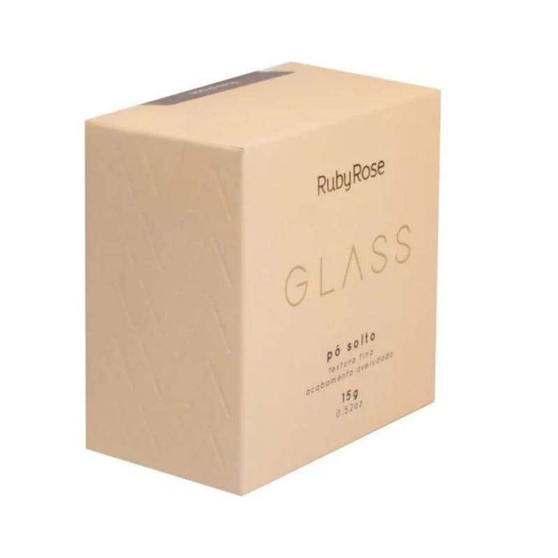Pó Solto Ruby Rose Glass | Beleza Na Web