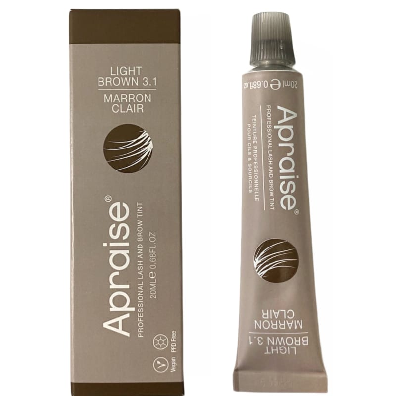 Tintura para Cílios e Sobrancelhas Apraise Marrom Claro 3.1 | Beleza na Web