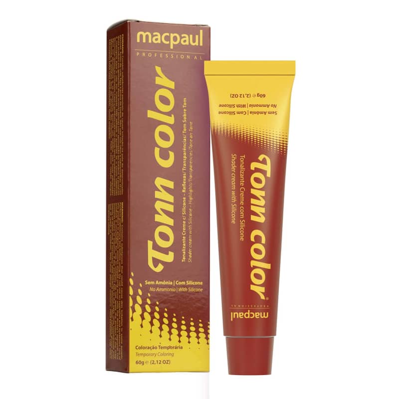 Tonalizante Sem Amônia Tonn Color - 4 Castanho Médio