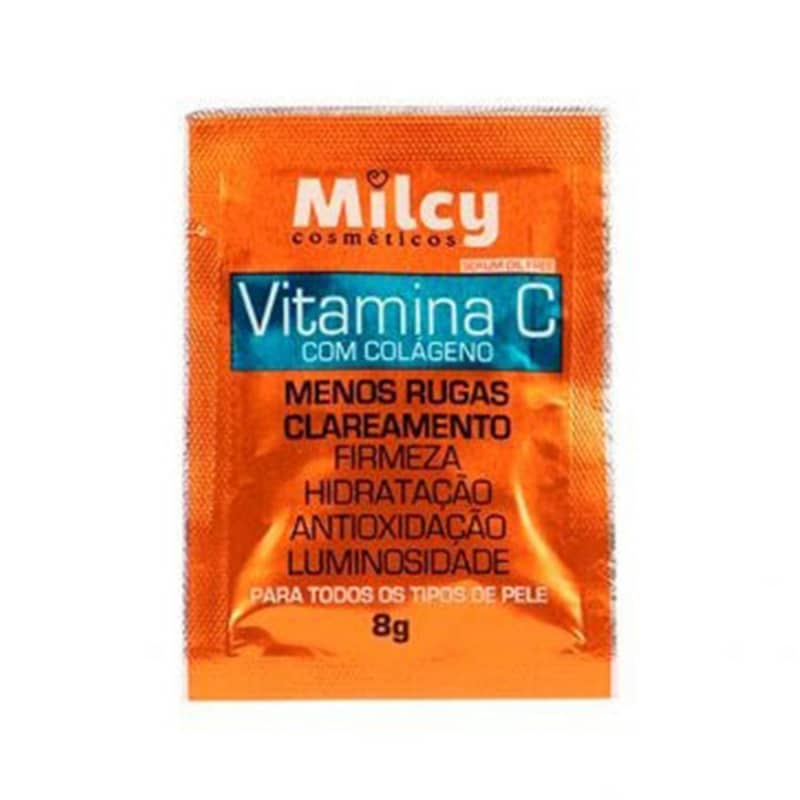 Kit Máscara Facial Milcy 8g (4 produtos)