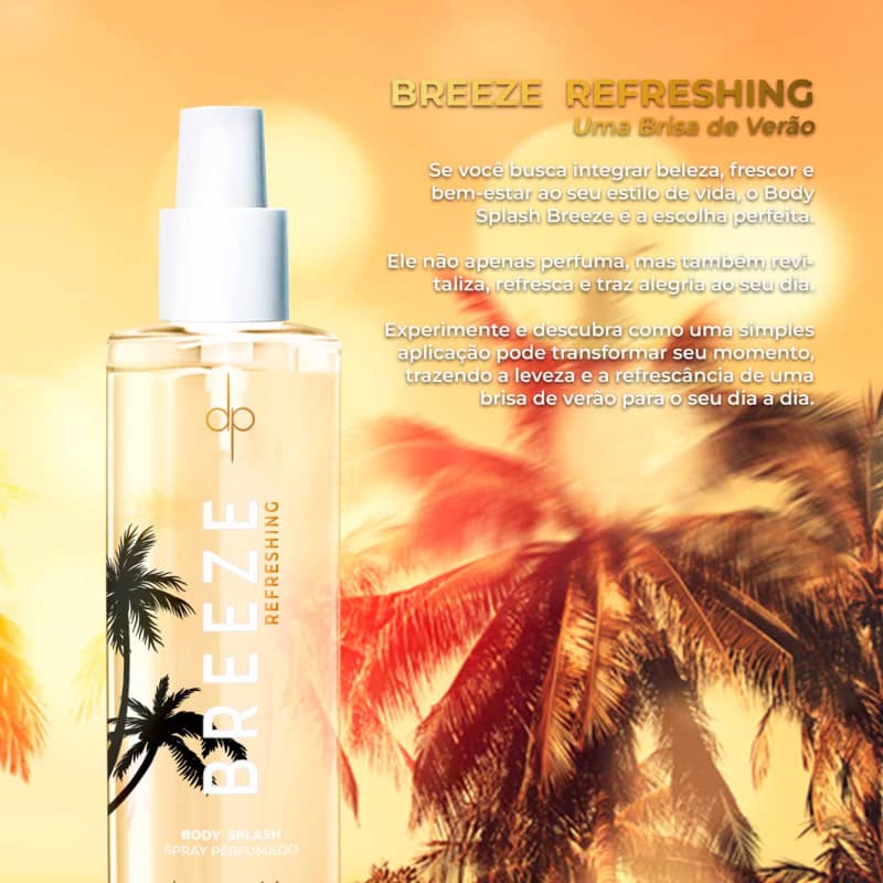 Body Splash - Breeze (Refreshing) - Deep Skin 30ml