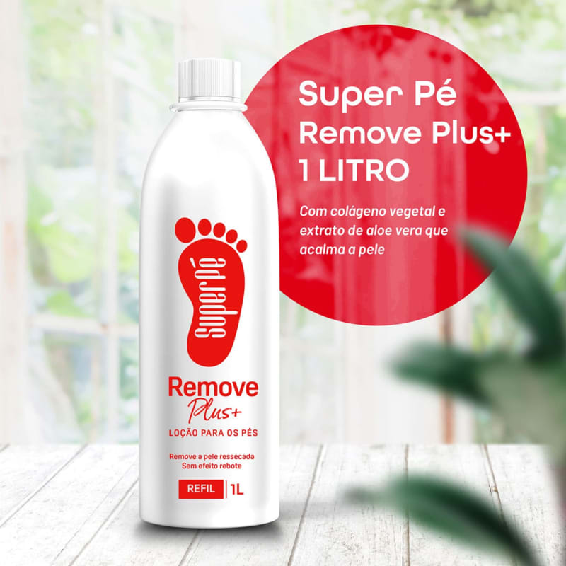 Loção Para os Pés Super Pé Remove Plus | Beleza Na Web