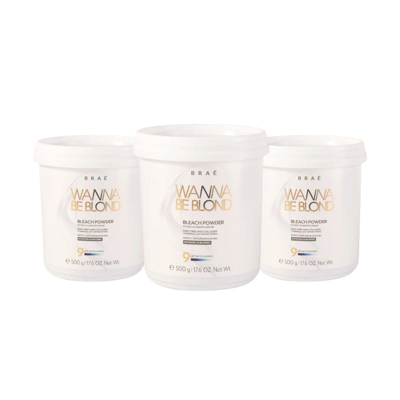 BRAE PO DESCOLORANTE 500G 3UN
