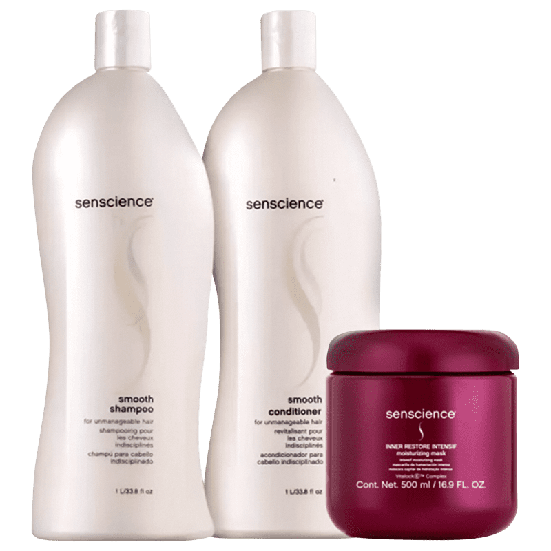 Kit Senscience Smooth Salon + Inner Restore Intensif | Beleza na Web