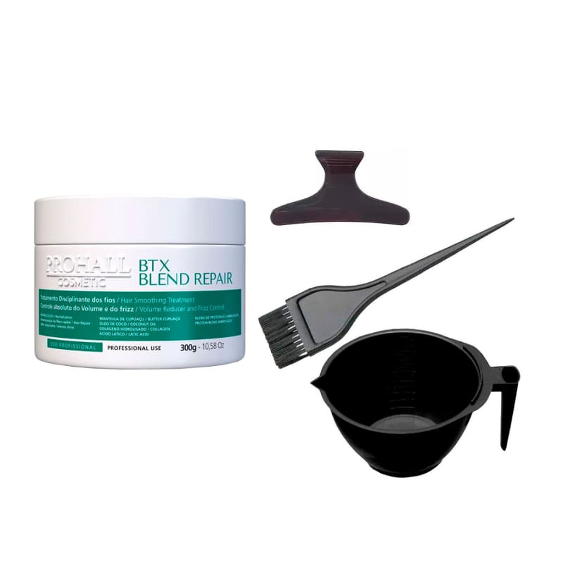 Kit Prohall Cosmetic BBtox Blend Repair + Acessórios | Beleza Na Web