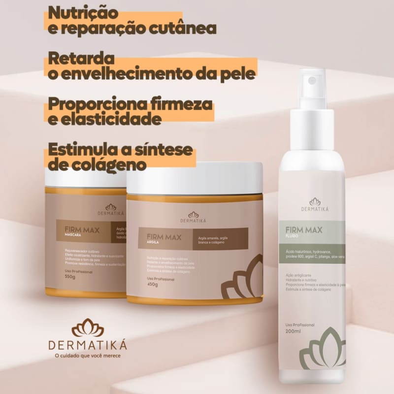 Máscara Facial Dermatiká Firm Max | Beleza na Web