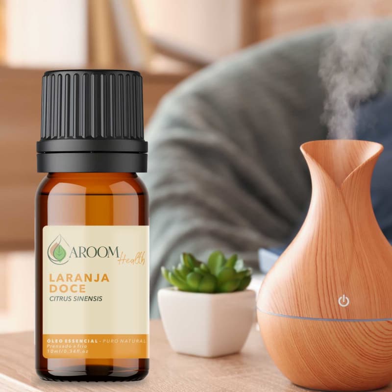Óleo Essencial Laranja Doce - Puro 10 ML Aroom health