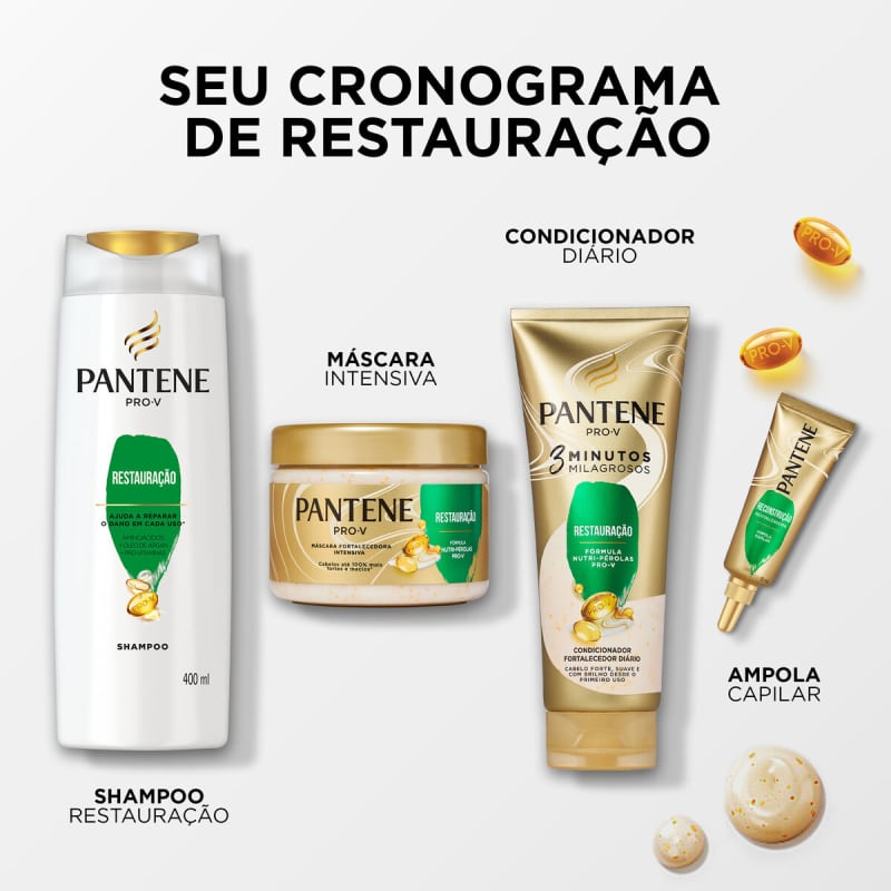 Ampola Capilar Pantene Reconstrução 15 ml