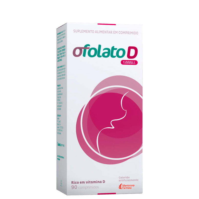 Ofolato D 1000 U.I. 90 Comprimidos