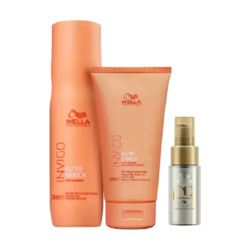 Kit Wella Professionals Invigo Nutri-Enrich Reflections Trio | Beleza ...