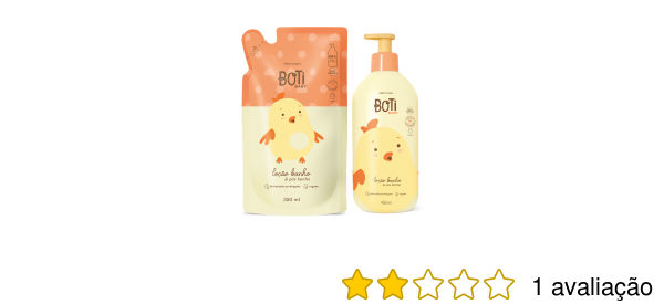 Kit Boti Baby o Boticário Loção Corporal + Refil | Beleza na Web