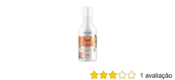 Shampoo Inoar Natural Flor Laranjeira | Beleza na Web
