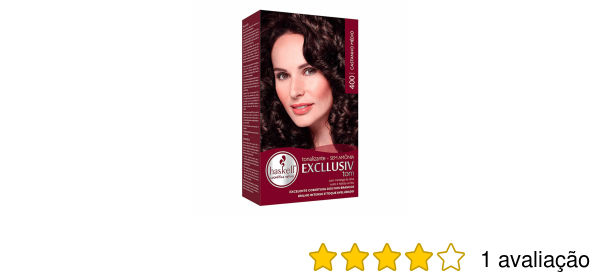 Tonalizante Haskell Excllusiv Tom 400 Castanho Médio | Beleza na Web