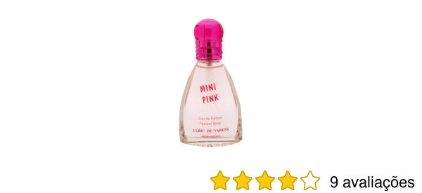 Perfume Mini Pink Ulric de Varens Feminino | Beleza na Web