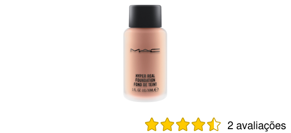 Base M·A·C Hyper Real Foundation Bronze | Beleza na Web