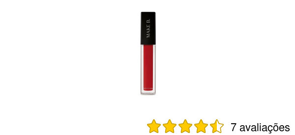 Batom Líquido Mate Vermelho Red Blossom Make B. 5ml | O Boticário