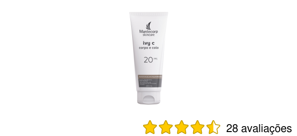 Sérum Corporal Mantecorp Ivy C Corpo e Colo | Beleza na Web