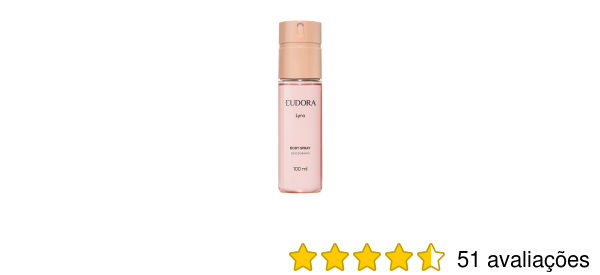 Desodorante Body Spray Lyra 100ml | Eudora
