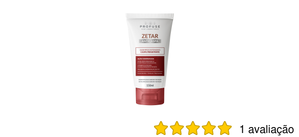 Shampoo Profuse Zetar Intensivo Anticaspa | Beleza na Web