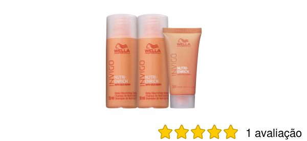 Kit Wella Professionals Invigo Nutri-Enrich Mini (3 Produtos) | Beleza ...