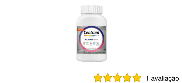 Multivitamínico Gsk Centrum Select Mulher 50+ | Beleza na Web