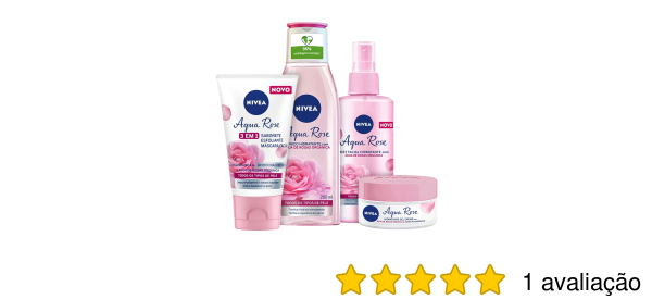 Kit NIVEA Aqua Rose Full | Beleza na Web