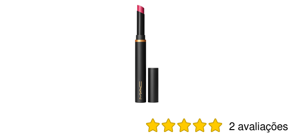 M·A·C Powder Kiss Velvet Blur Slim Stick Wild Sumac Batom Matte ...