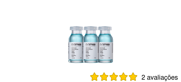 Kit MAB Repair Fiber Restoration | Beleza na Web