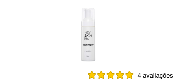 Mousse de Limpeza Facial Hey Skin | Beleza na Web