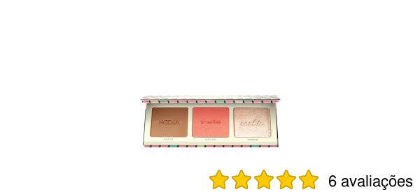 Paleta de Maquiagem Benefit Cosmetics Cheery Cheeks Holiday 2023 ...