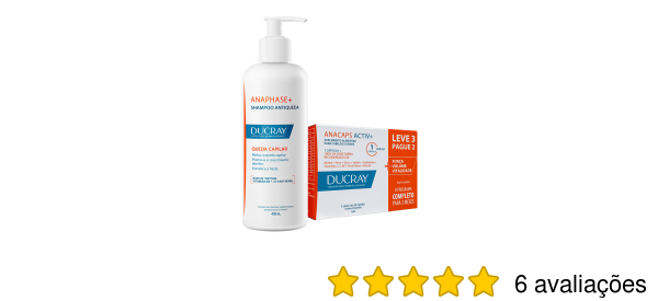 Kit DUCRAY Anacaps + Anaphase Super | Beleza na Web